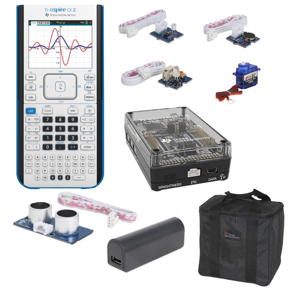 TI-Innovator™ Hub with TI LaunchPad™ Board & TI-Nspire CX II Bundle ...